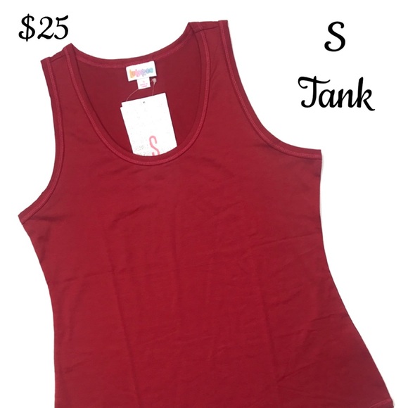 LuLaRoe | Tops | Small Red Tank Top | Poshmark